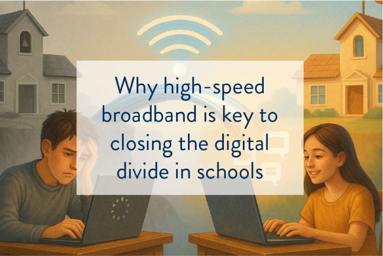 Why high-speed broadband is key to closing the digital divide in ...